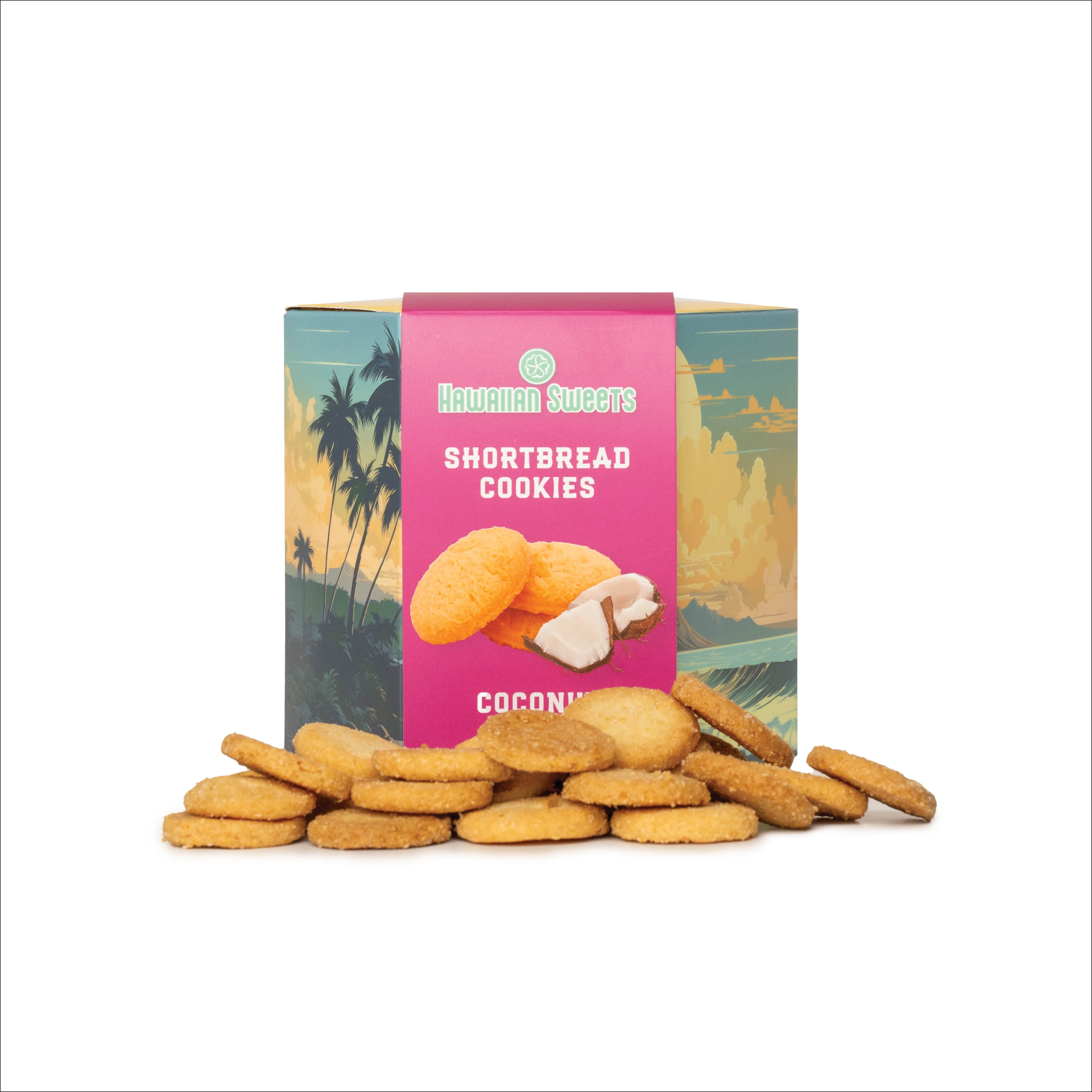 Coconut Shortbread Cookies | Hawaii Shortbread Cookies