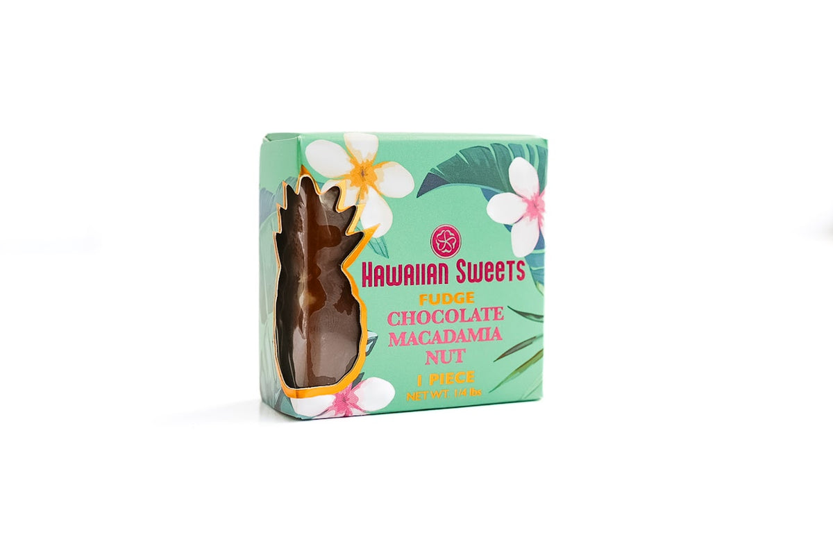 Chocolate Macadamia Nut Fudge | Hawaiian Sweets | The Hawaii fudge Company